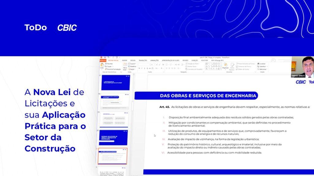 CBIC avança na atualização de profissionais sobre a nova Lei de ...